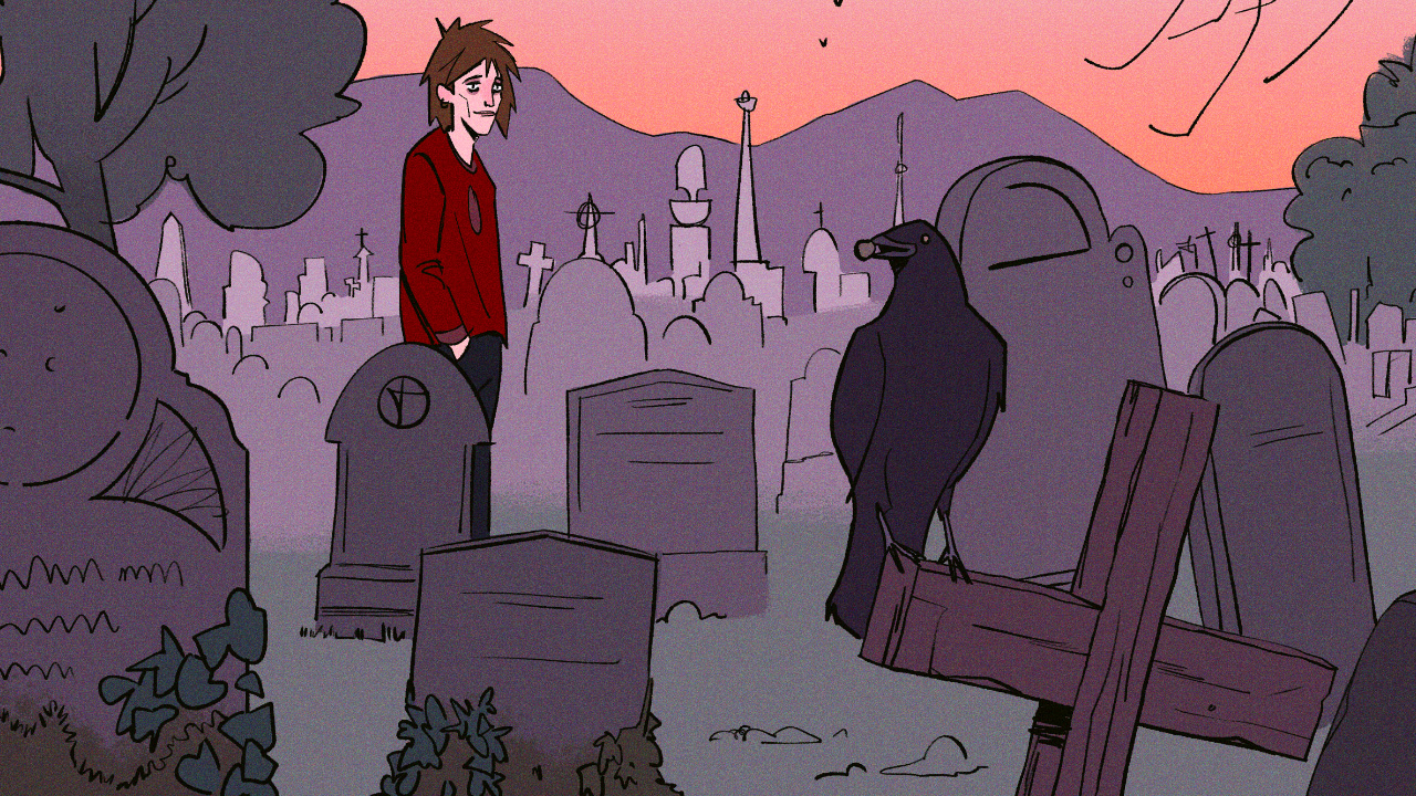 The Cemetery by Dan Kelby - Short Comics - Writing Bubbles